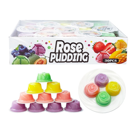 Rose Pudding Jelly